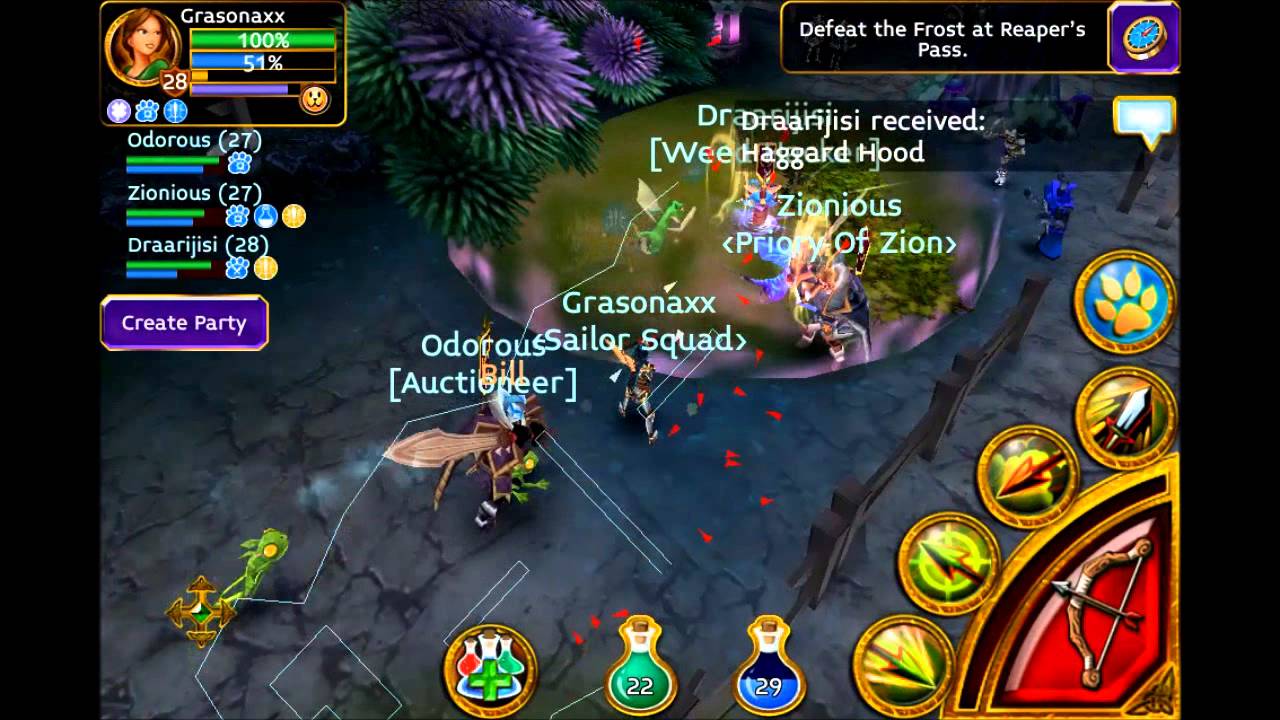 Arcane Legends Gameplay Android Youtube