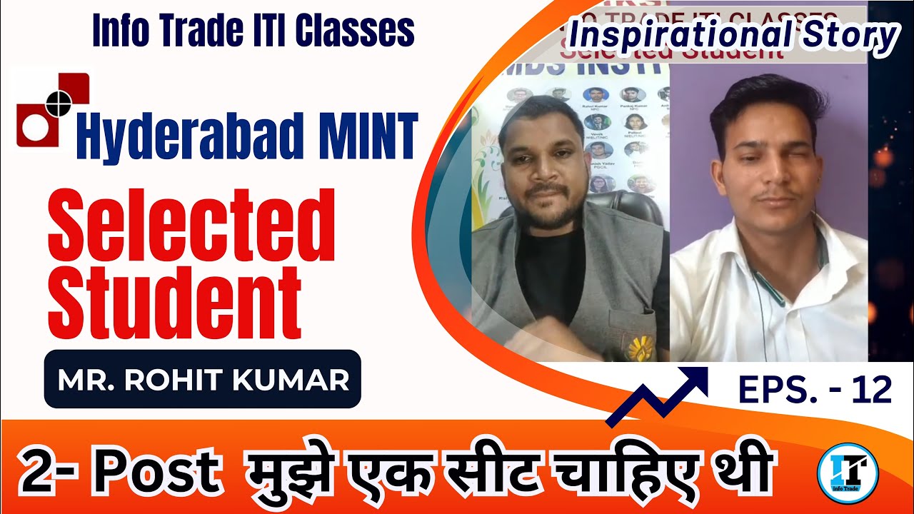Hyderabad Mint Selected Student | Motivation | Success Journey 🔥 info ...