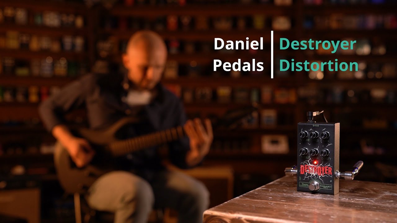 Daniel Pedals Destroyer Distortion - DMTR Pedal Shop #быстрообзор - YouTube