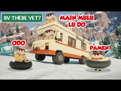 4 BOCIL NAIK GUNUNG ES PALING NGAKAK DI RV THERE YET!!!