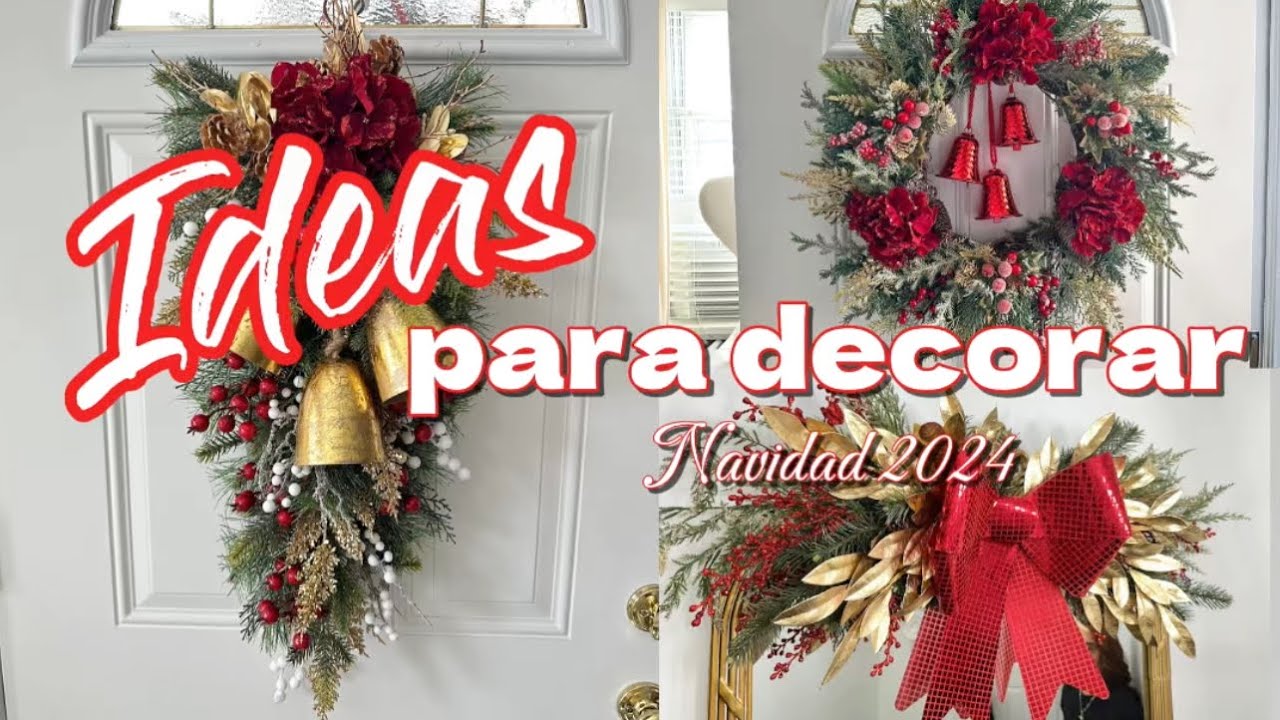 Ideas para decorar / navidad 2024 - YouTube