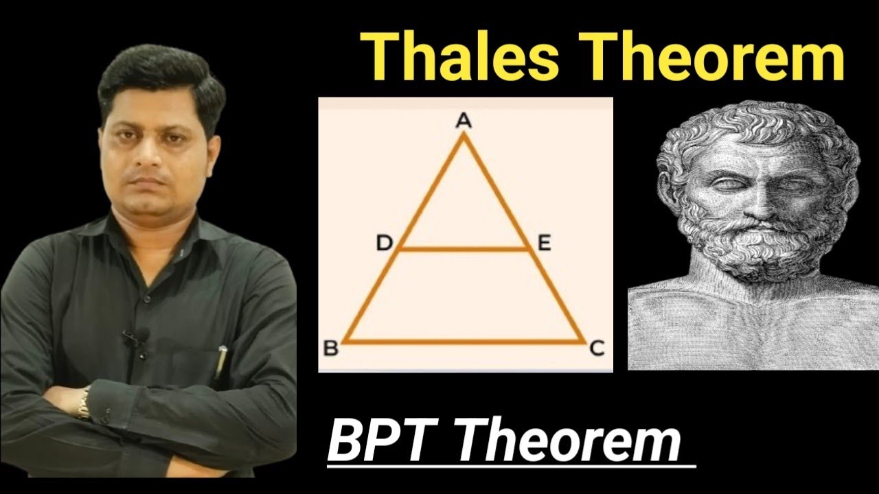 Thales Theorem Class 10 |Basic Proportionally Theorem| BPT Theorem ...
