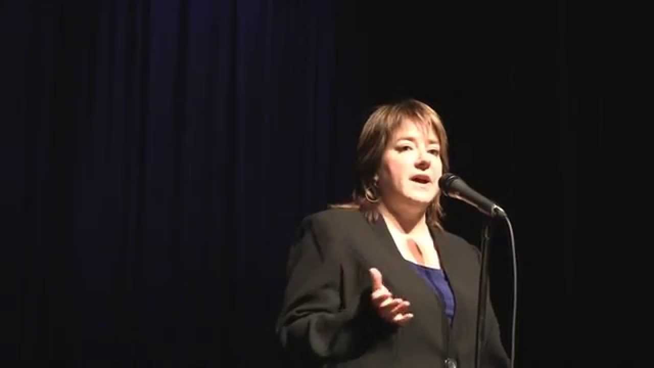 Brenda MacDonald talks about credibility at East York Debate - YouTube