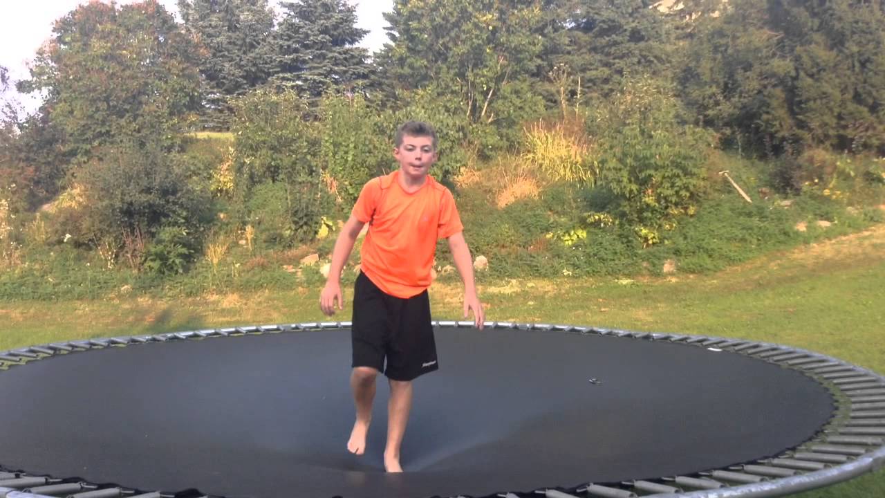 How to backflip on a trampoline - YouTube