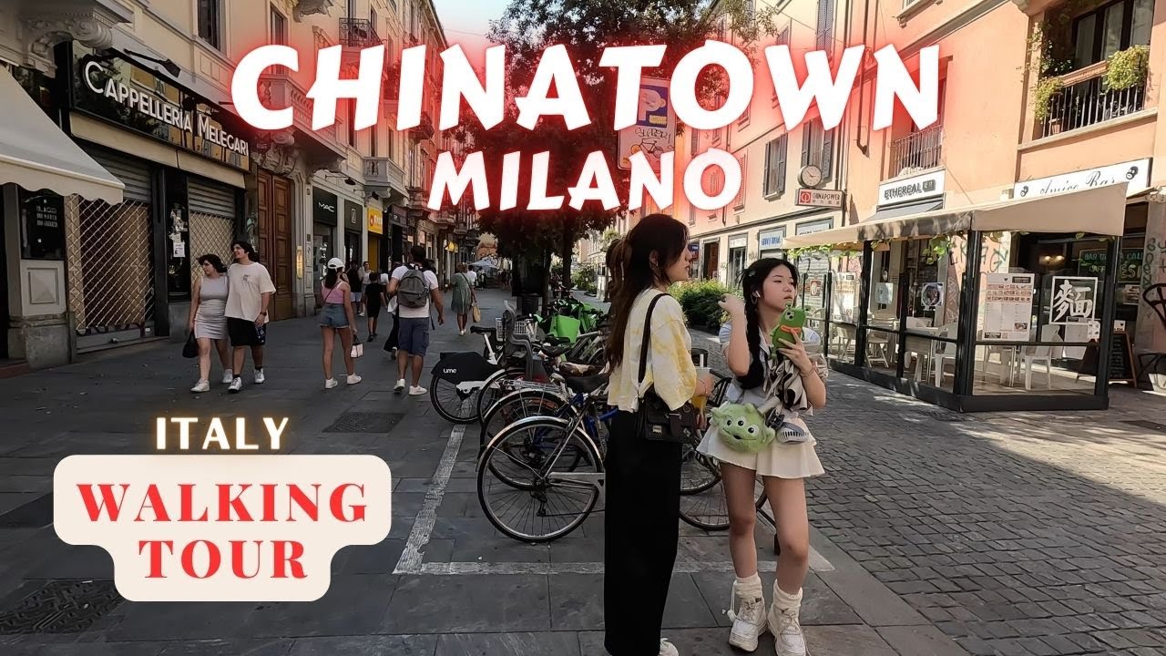 4K MILANO CHINATOWN WALKING TOUR : ITALY 🇮🇹 - YouTube