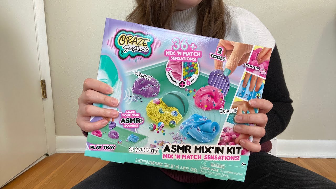 ASMR | ASMR Kit Unboxing (Slime, Whispering, Tapping & Scratching ...