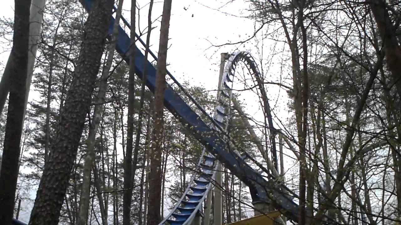 Wild Eagle - Dollywood slidewinder queue - YouTube