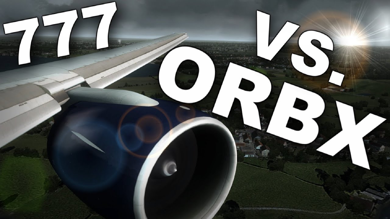 Captain Sim 777 & ORBX England - YouTube