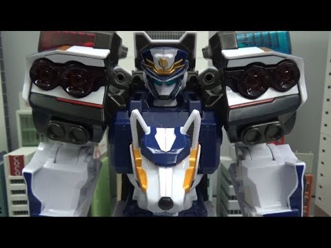 또봇v 캡틴폴리스 로봇 장난감 변신 Tobot v Captain Police Robot Toys Transformation ...