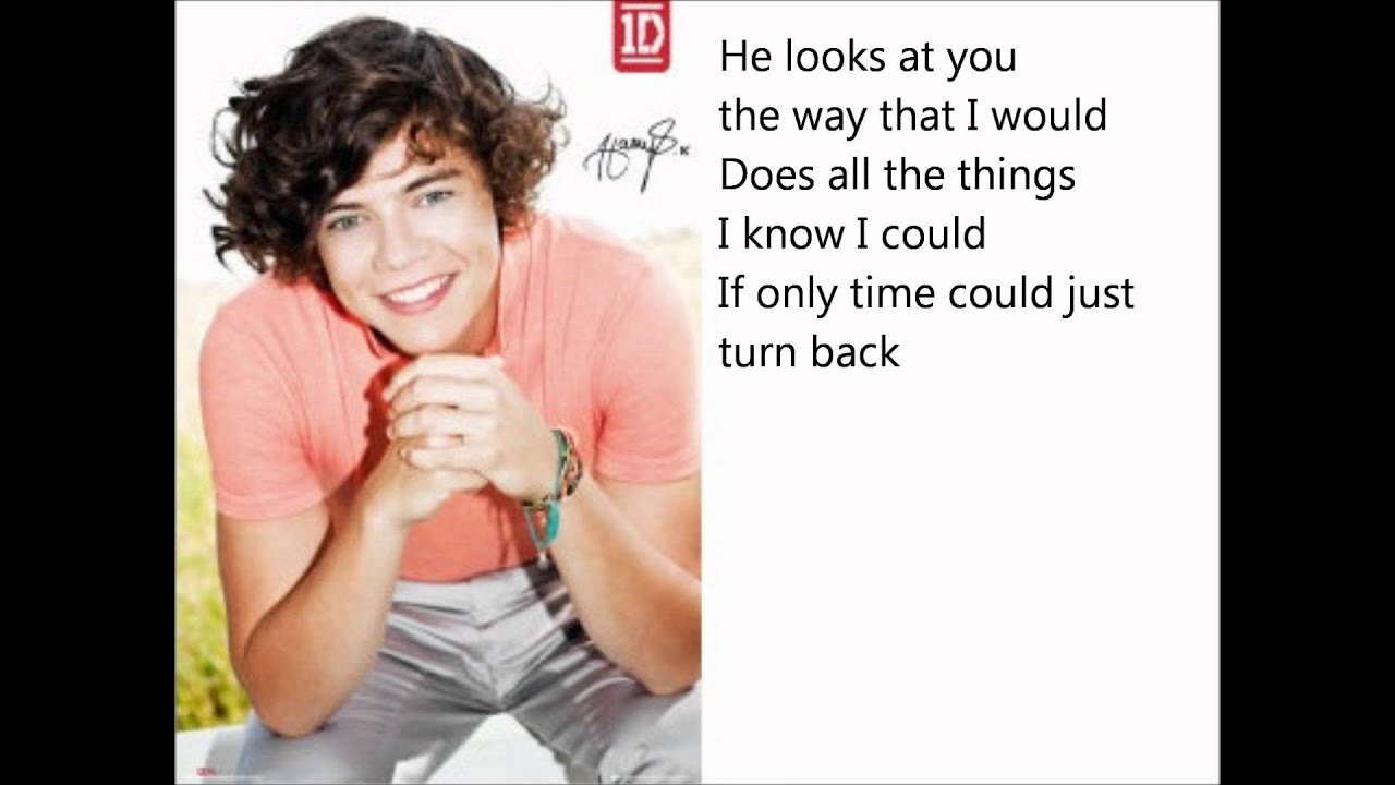 One Direction - I Wish lyrics on screen - YouTube