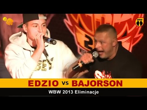 Edzio 🆚 Bajorson 🎤 WBW 2013 el.2 (freestyle rap battle) - YouTube