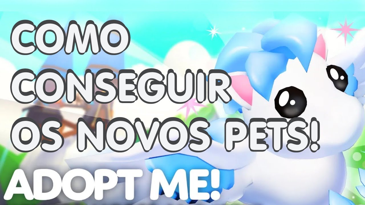 ADOPT ME OS NOVOS PETS PEGASUS E IBEX! COMO PEGAR! - YouTube