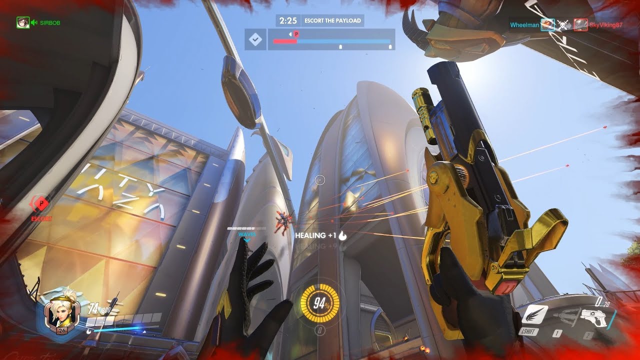 Overwatch - Angel of Death Mercy - YouTube