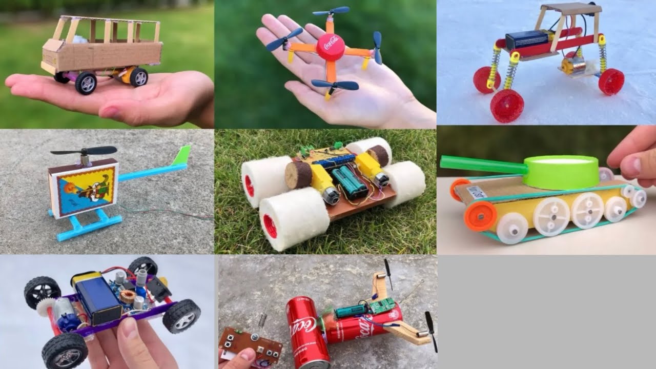 8 INCREDIBLE IDEAS and AMAZING THINGS YOU CAN MAKE AT HOME - YouTube