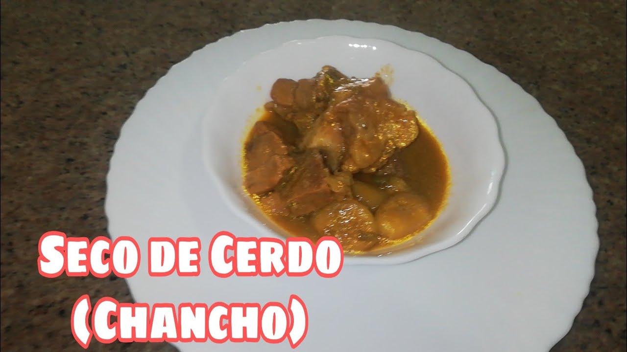 Seco de chancho o cerdo / también conocido como llamado - YouTube