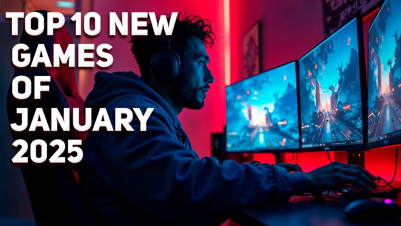 TOP 10 NEW Games of January 2025 - YouTube