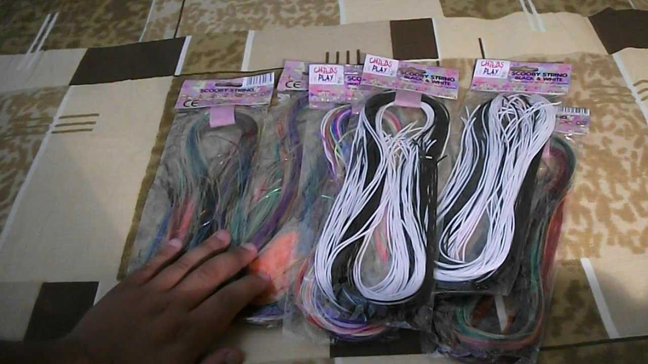 Scoubidou Strings - Unboxing - YouTube