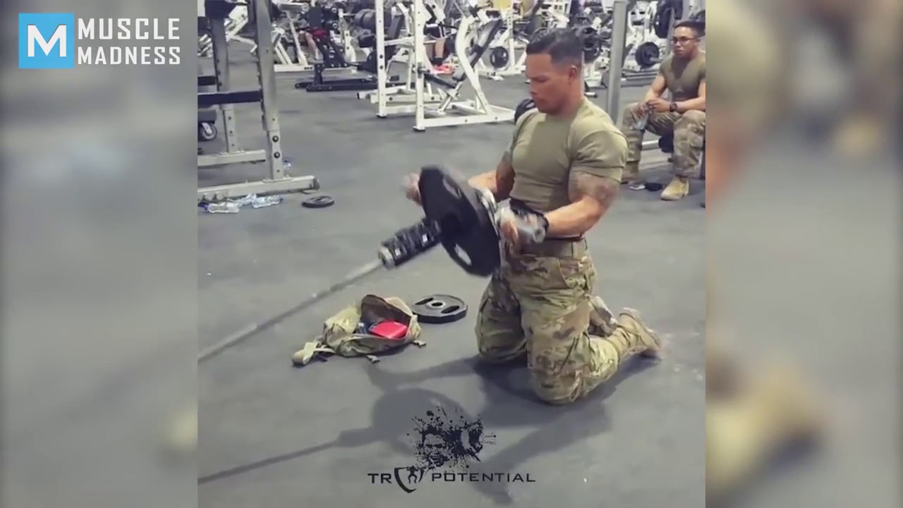 Fittest Soldier in the World Diamond Ott Muscle Madness - YouTube