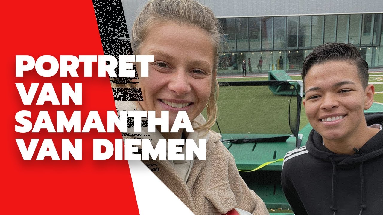 🎥 𝐏𝐎𝐑𝐓𝐑𝐄𝐓 𝐕𝐀𝐍... Samantha van Diemen | Talentvolle verdediger ...
