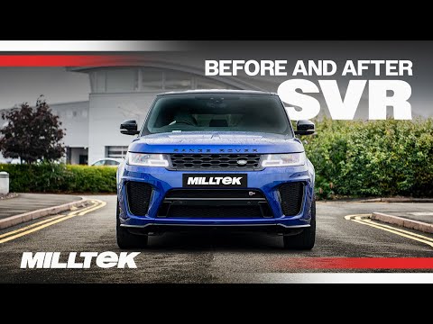 Milltek Valved & Resonated Rear Silencers for L494 Land Rover Range ...