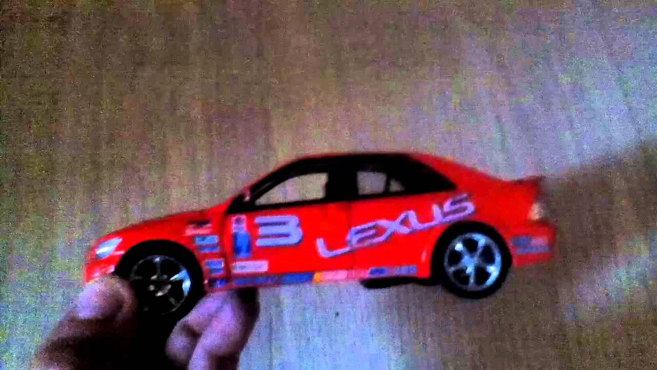 Lexus IS 300 фабрики kinsmart - YouTube