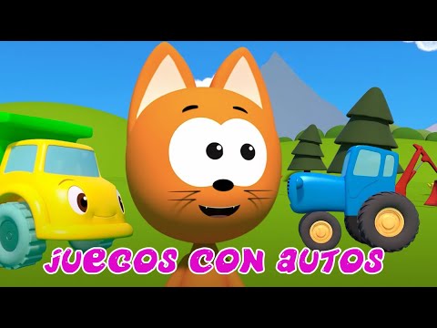 GRAN COLECCIÓN DE JUEGOS DE KOTÉ CON AUTOS 🚕🚨 🚗 Gatito Koté 😺