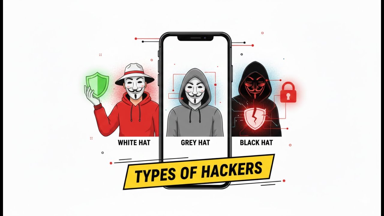 Types Of Hackers (Hats) Explained - YouTube