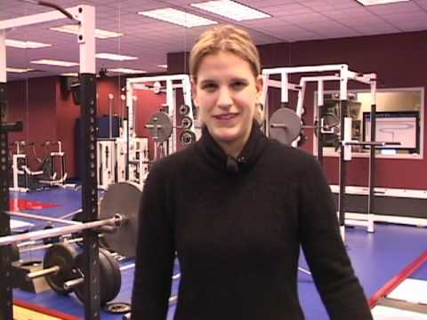 Team Canada Hockey Goalie Kim St.Pierre trains on the G1 Extreme - YouTube