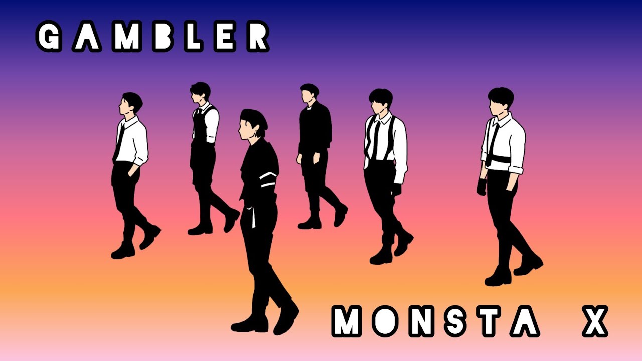 MONSTA X 'GAMBLER' Animation - YouTube Music