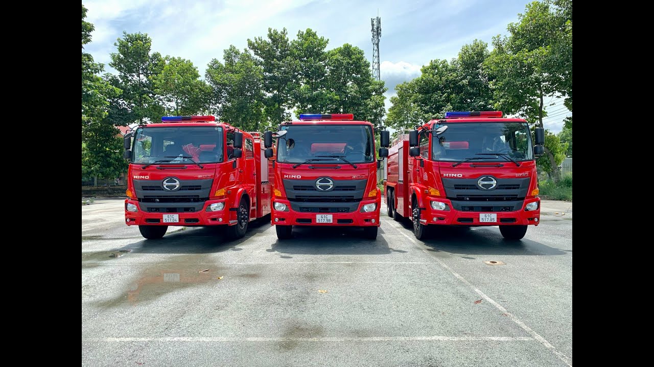XE CHỮA CHÁY HINO | HINO FIRE TRUCK | HINO VĨNH THỊNH - YouTube