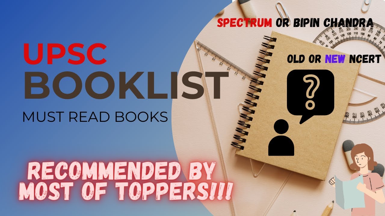 UPSC CSE must read Booklist. Books suggested by UPSC CSE toppers ...
