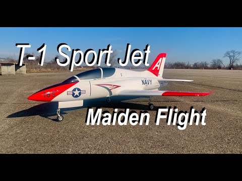 R/C Jet T-One Models T-1 Sport jet - YouTube