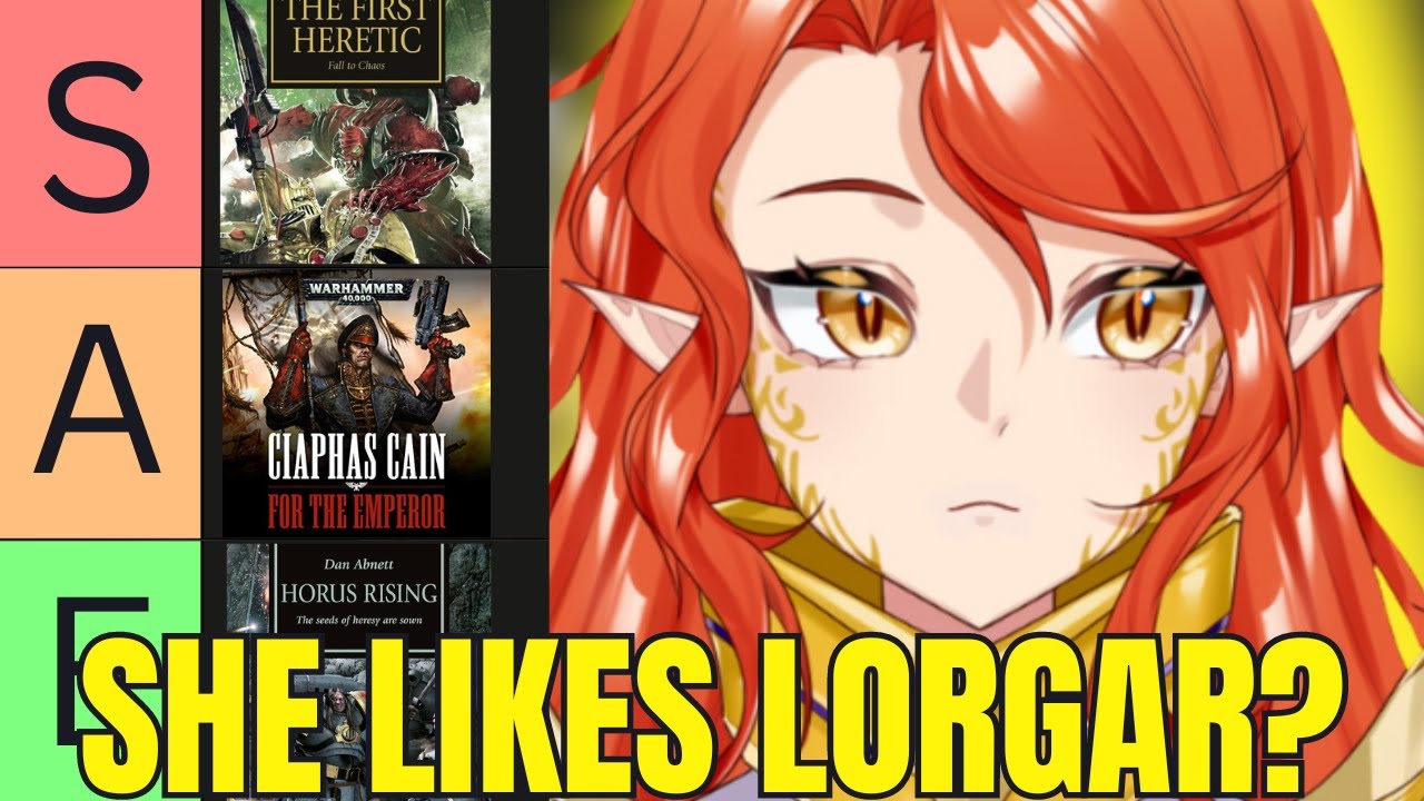 Ranking Warhammer Primarchs as Anime Boys with Warhammer Vtuber - YouTube