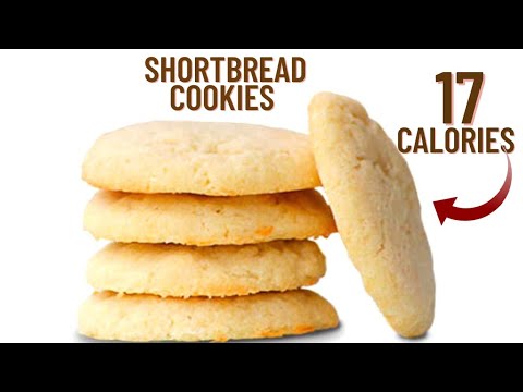 Low calorie shortbread Cookies-Crispy Butter Cookies for Calorie ...