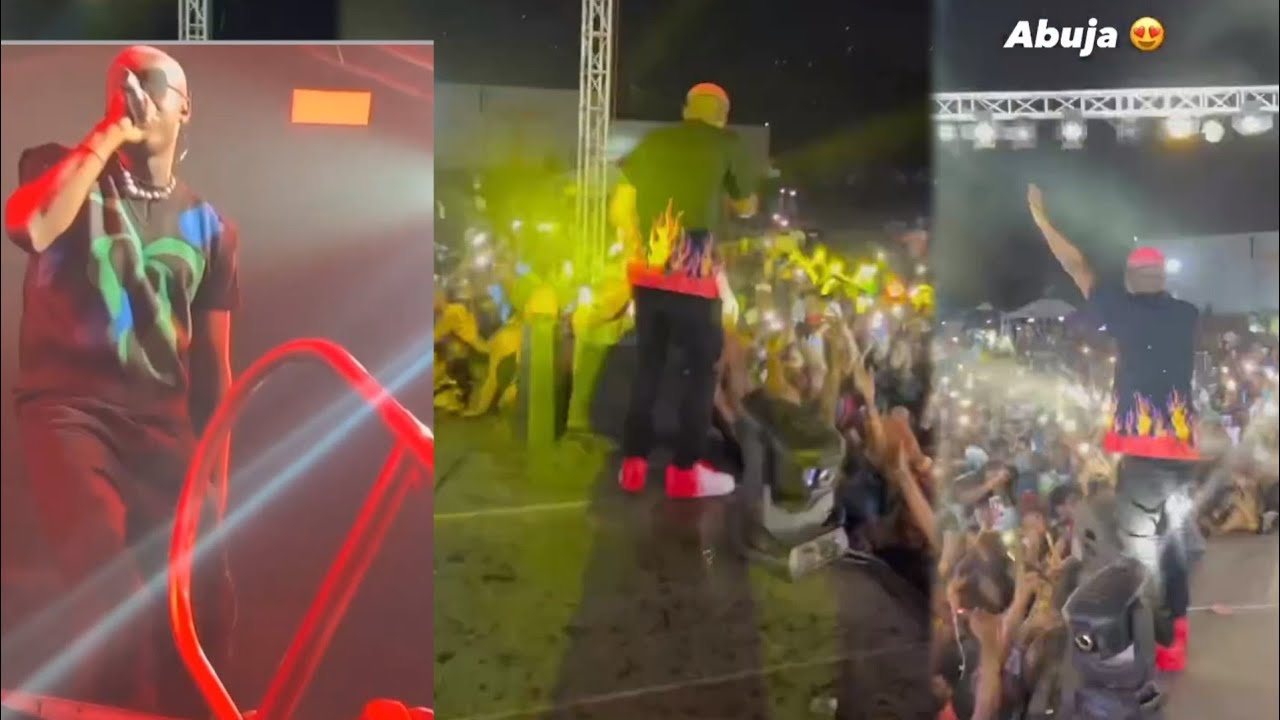 Ruger live in Abuja concert 🔥 with a thunderous performance - YouTube