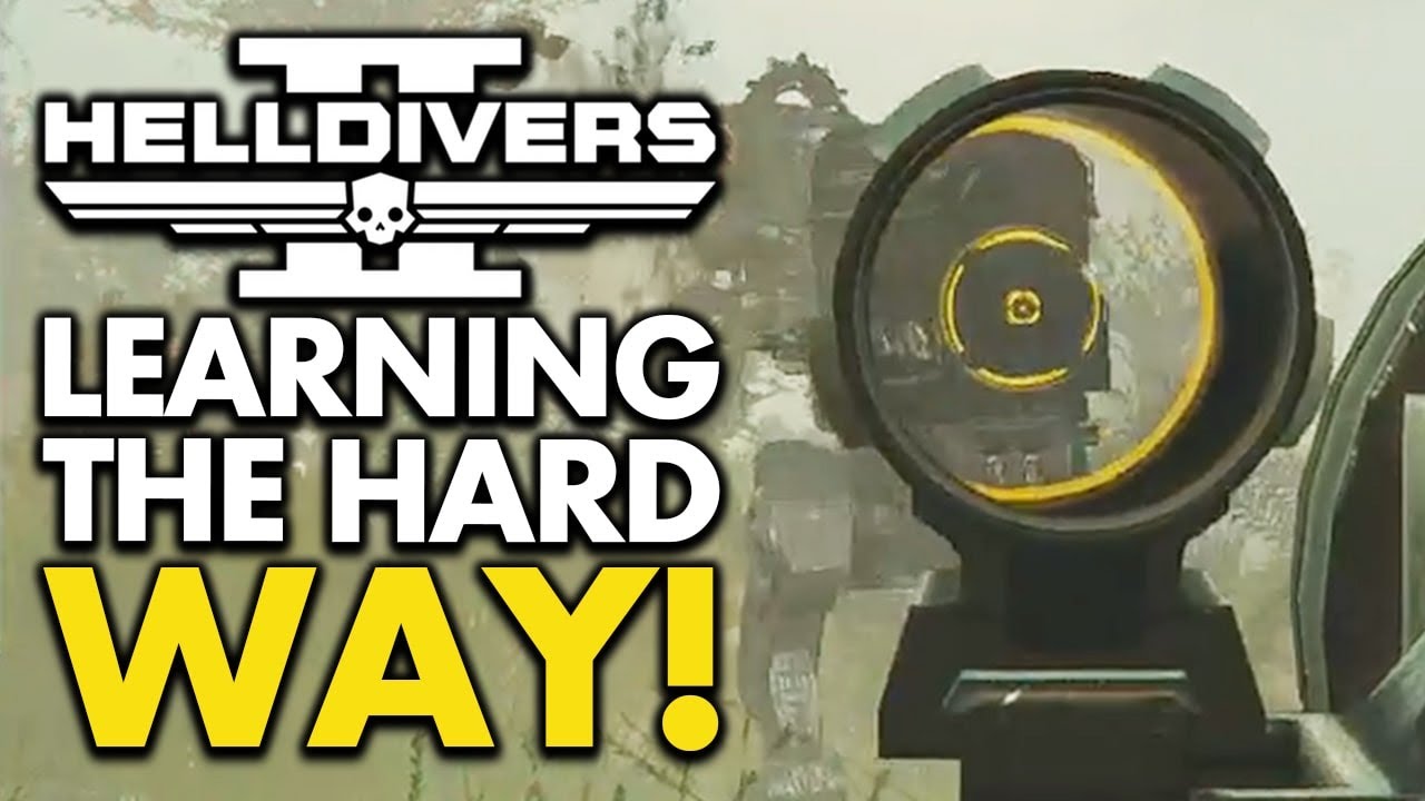 Learning Helldivers 2 The Hard Way: Explosions, Jokes & Teamwork! - YouTube