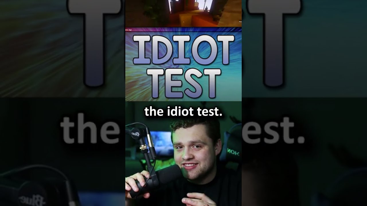 Can you pass the Idiot test? (very hard) 😭 - YouTube