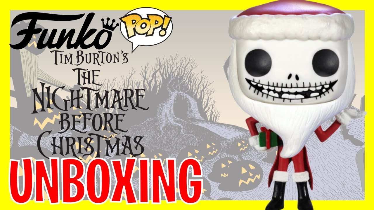 Funko Pop SANTA JACK SKELLINGTON Nightmare Before Christmas | Nighty ...