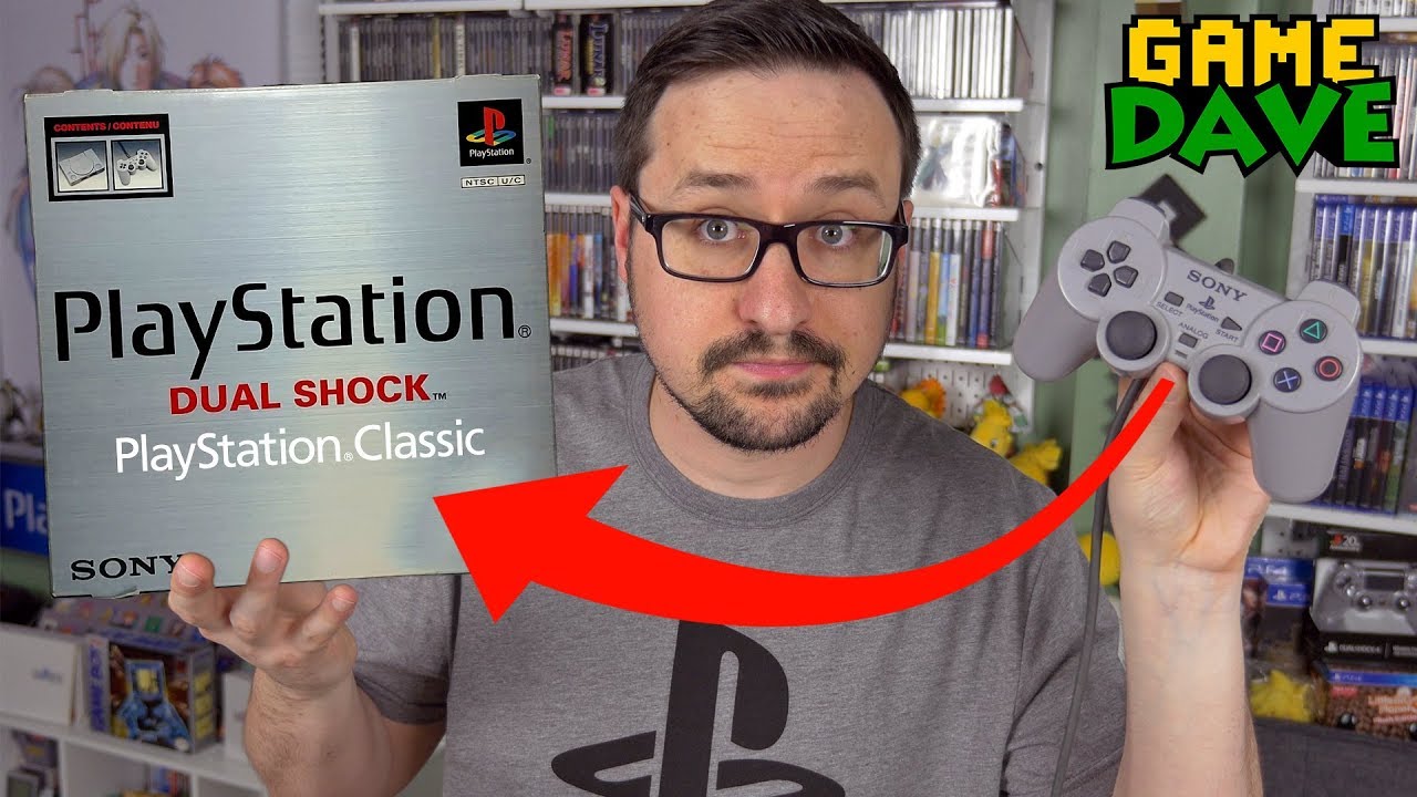 DUALSHOCK PlayStation Classic and Memory Cards?? | Game Dave - YouTube