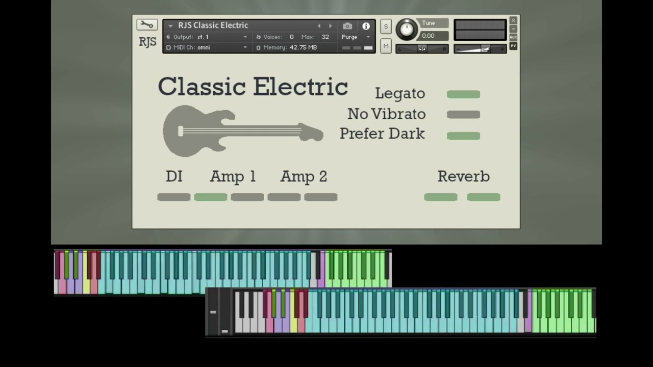 RJS Classic Electric (Kontakt Instrument) - YouTube