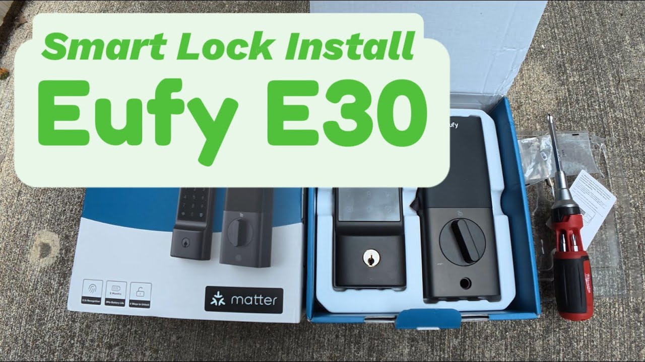 Eufy E30 Smartlock Install - YouTube
