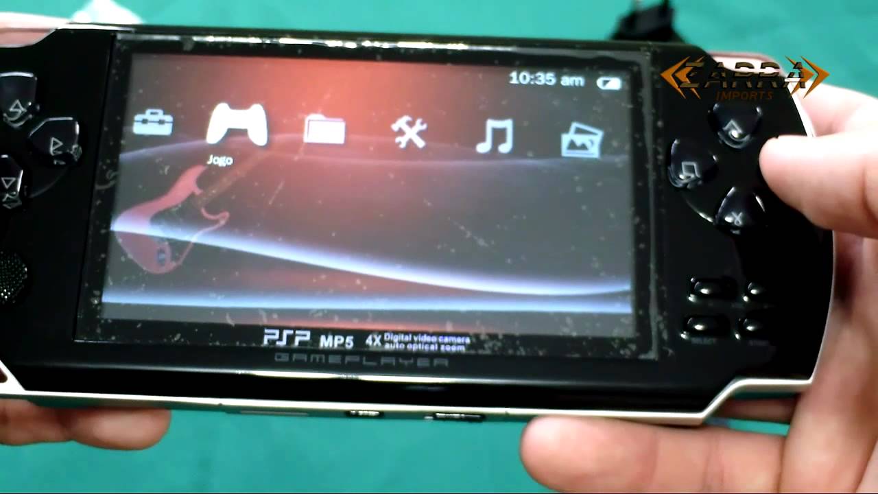 MP5 e console emulador portátil de Mega Driver, Snes, Gba (SMD, GBA ...