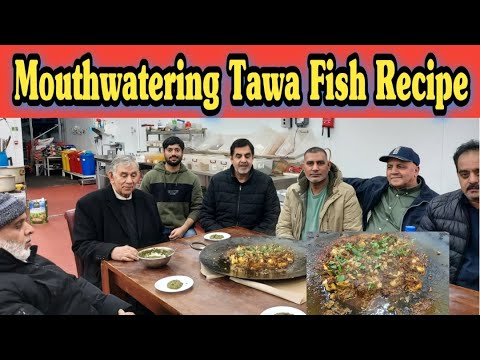 How To Make Tawa Fish at Pak Catering Birmingham | Tawa Fish Recipe ...