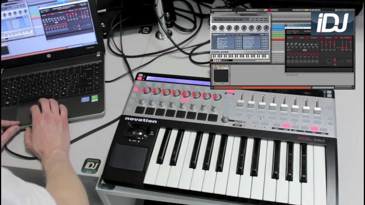 Знакомство с Novation 25 SL MkII в магазине iDJ.by - YouTube