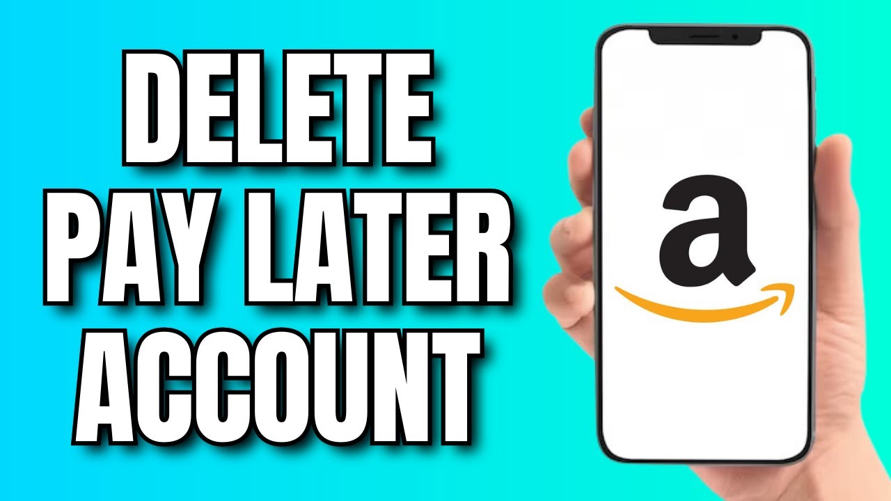 How to Delete Amazon Pay Later account - YouTube