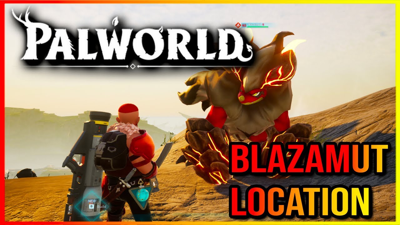 Palworld - Blazamut Location + Scorching Mineshaft | Palworld Guide ...
