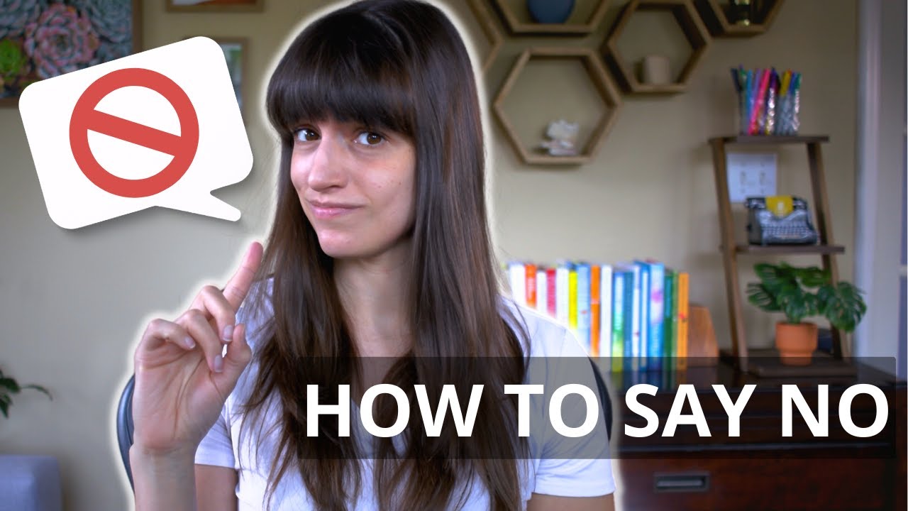 How to say NO without feeling guilty (5 steps) - YouTube