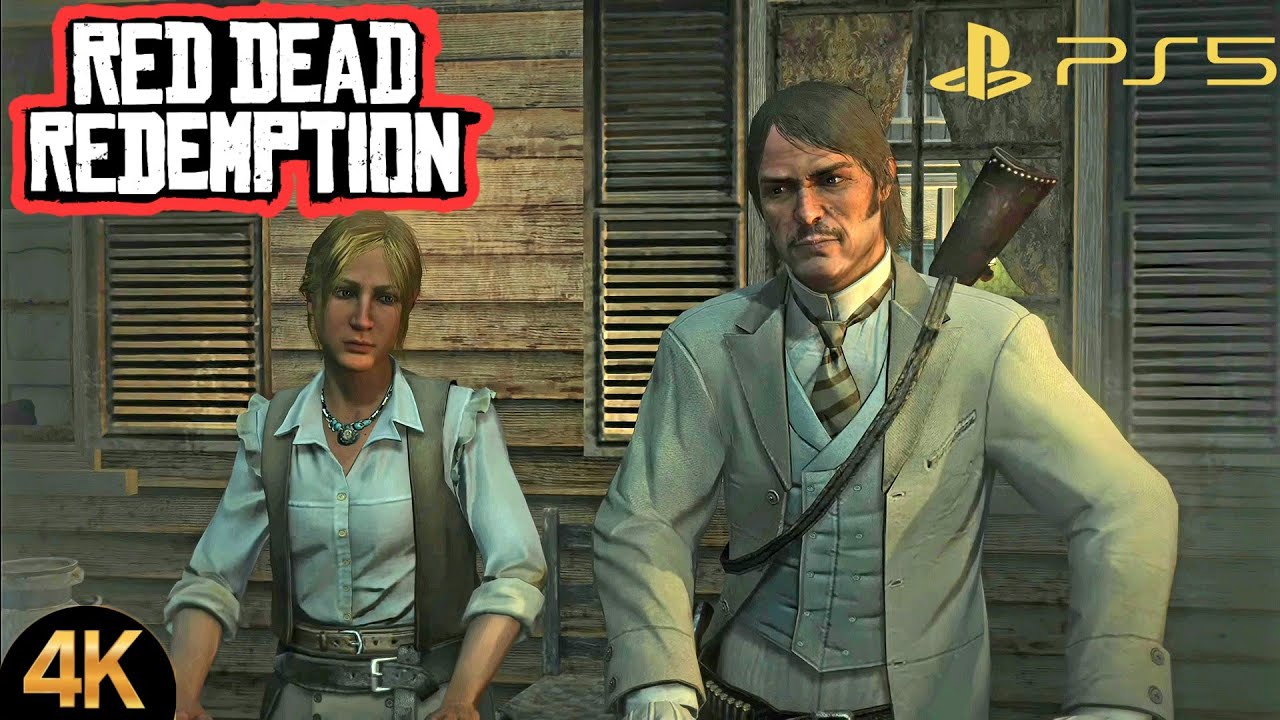 RDR 1 - PS5 Enhanced 4K Graphics Gameplay Walkthrough - YouTube