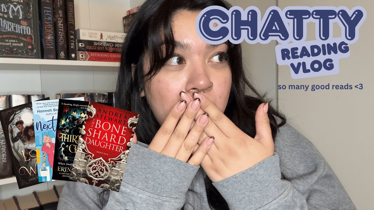 chatty reading vlog | all my libby books 📚 - YouTube