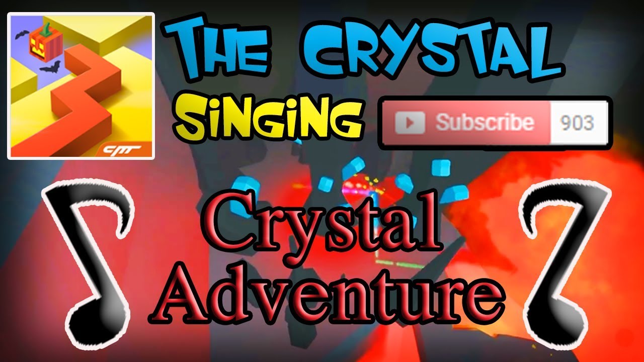 Dancing Line Singing - Crystal Adventure (The Crystal) - YouTube